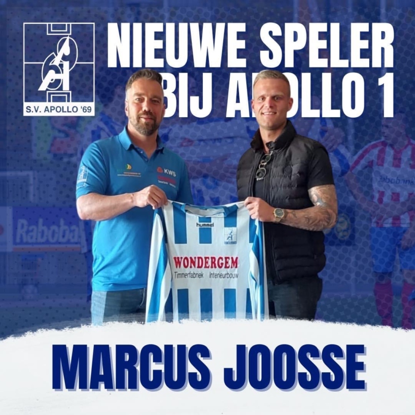 Marcus terug bij Apollo – SV Apollo '69